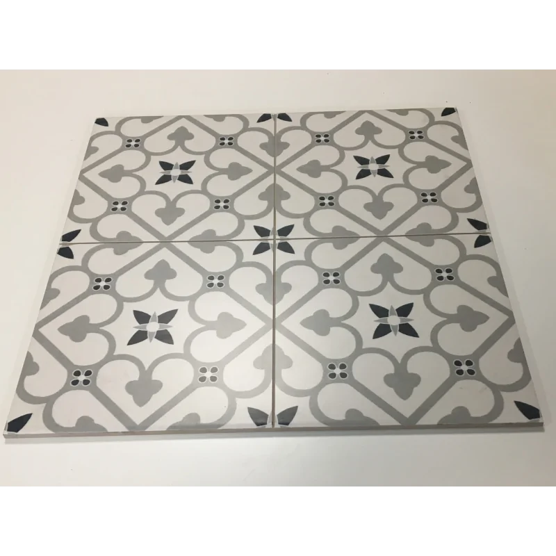 HALCON Brighton pre. Grey Płytka Gresowa Patchwork 45x45 G1 - abcplytki.pl - Halcon