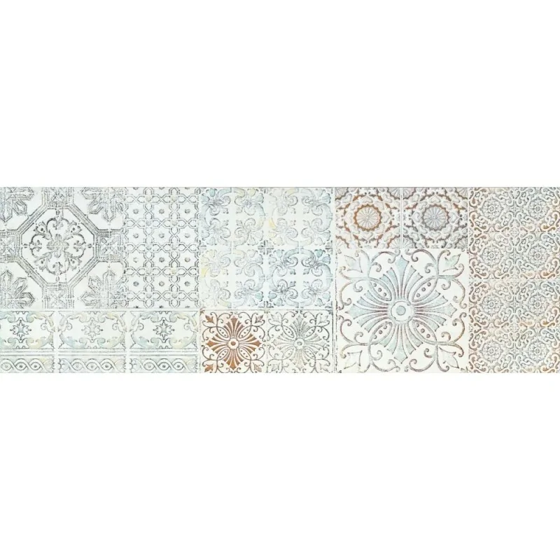 CERAMIKA COLOR Vinci Patchwork Dekor Płytka Ścienna 25x75 G1 ...