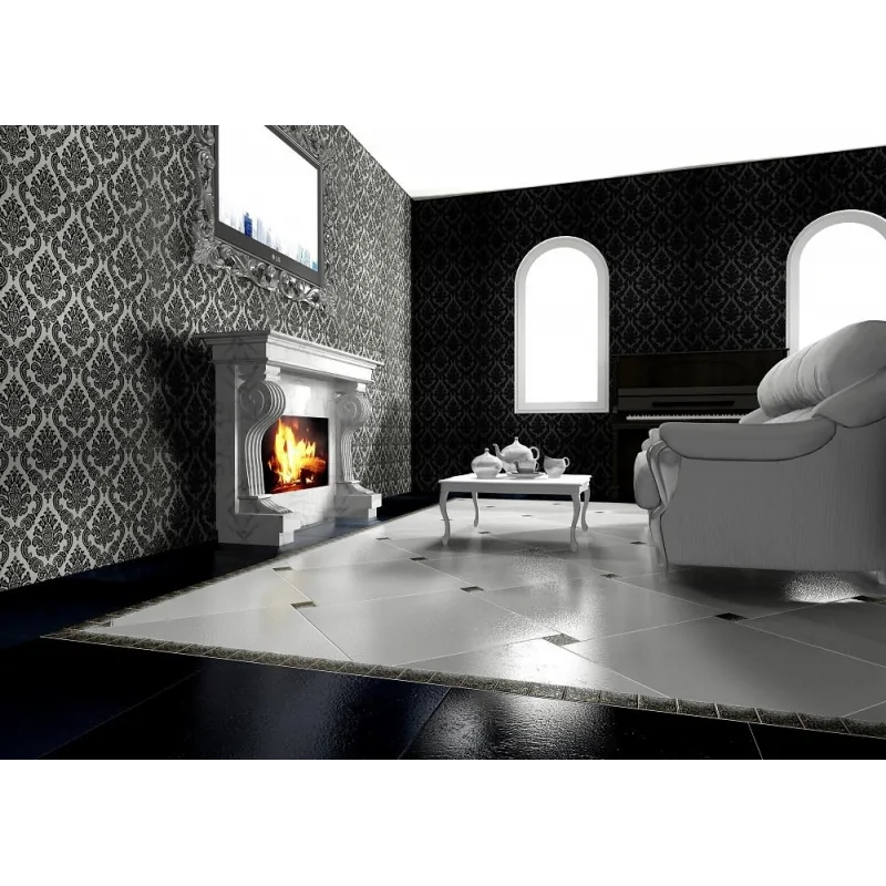 EMIGRES Riga White Gres Rekt. Lappato 60x60 G1 - abcplytki.pl - Riga